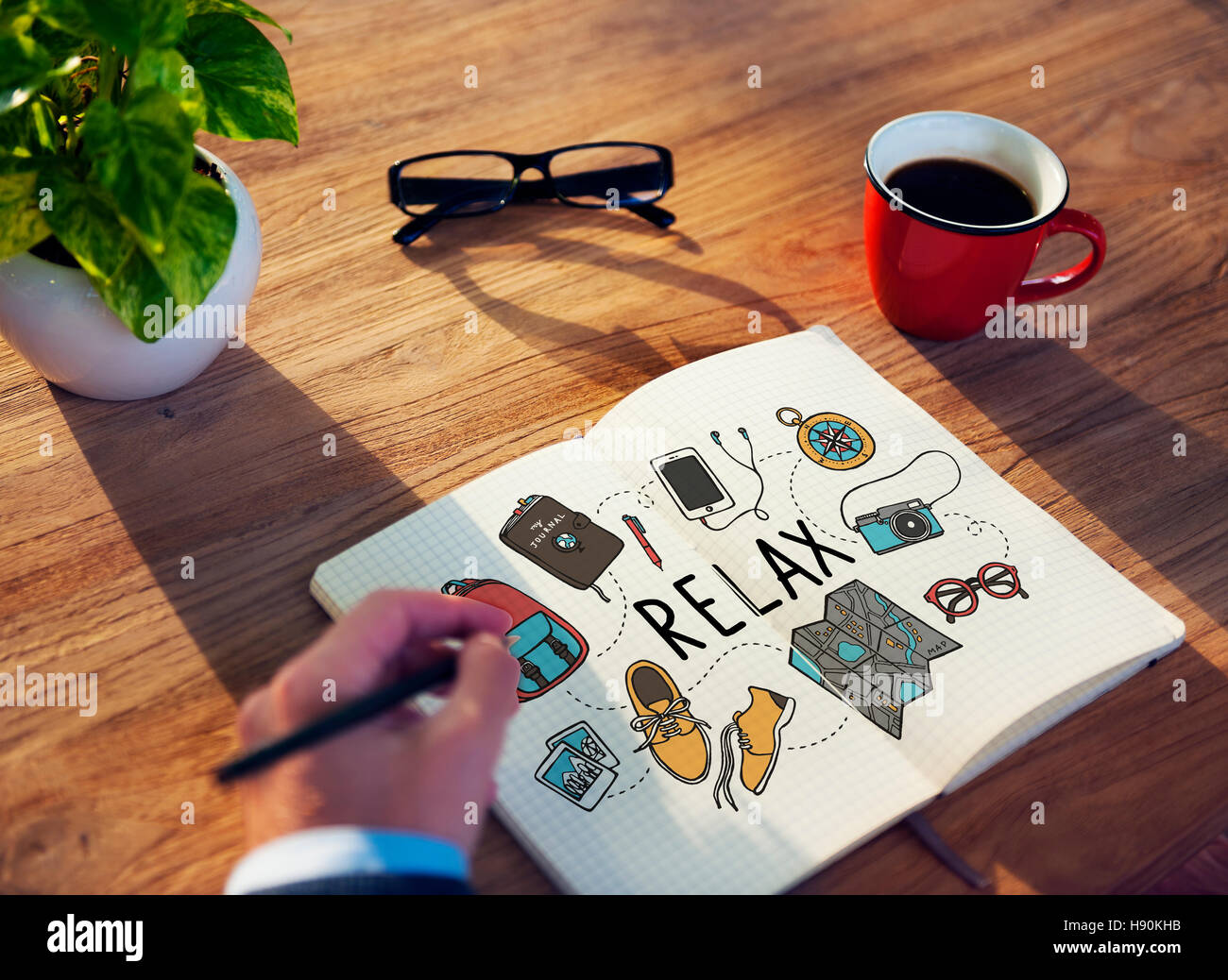 Travel Tourism Journey Relax Concept Stock Photo - Alamy