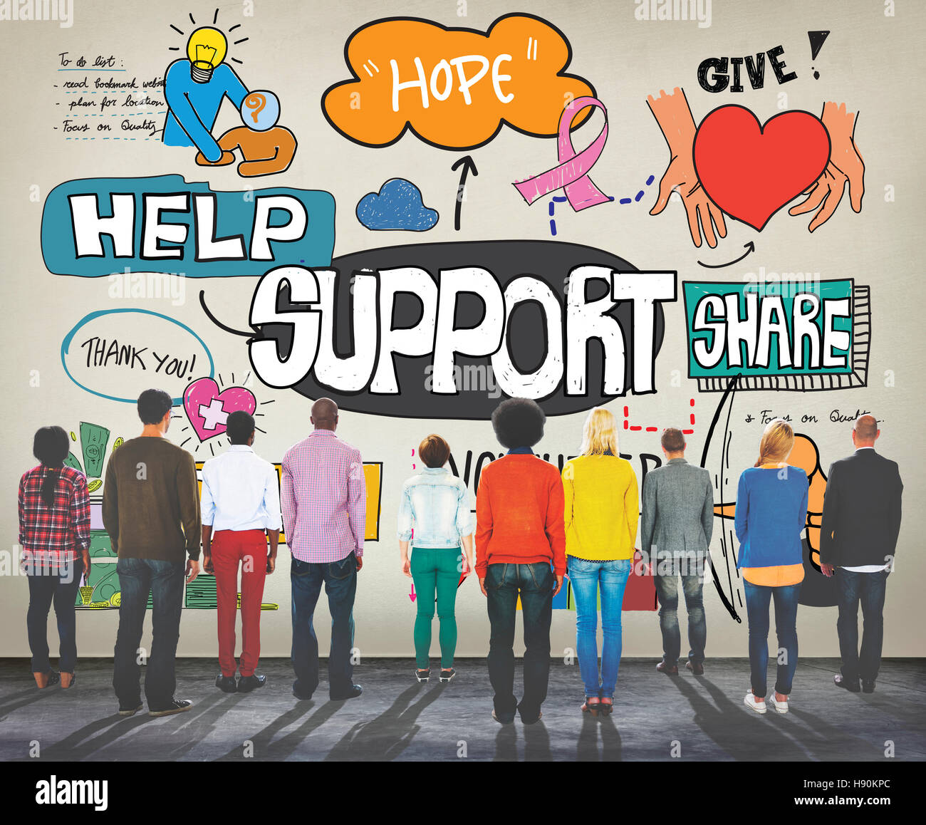 Support Collaboration Assistance Aid Advice Help Concept Stock Photo ... Support Collaboration Assistance Aid Advice Help Concept Stock Photo ...