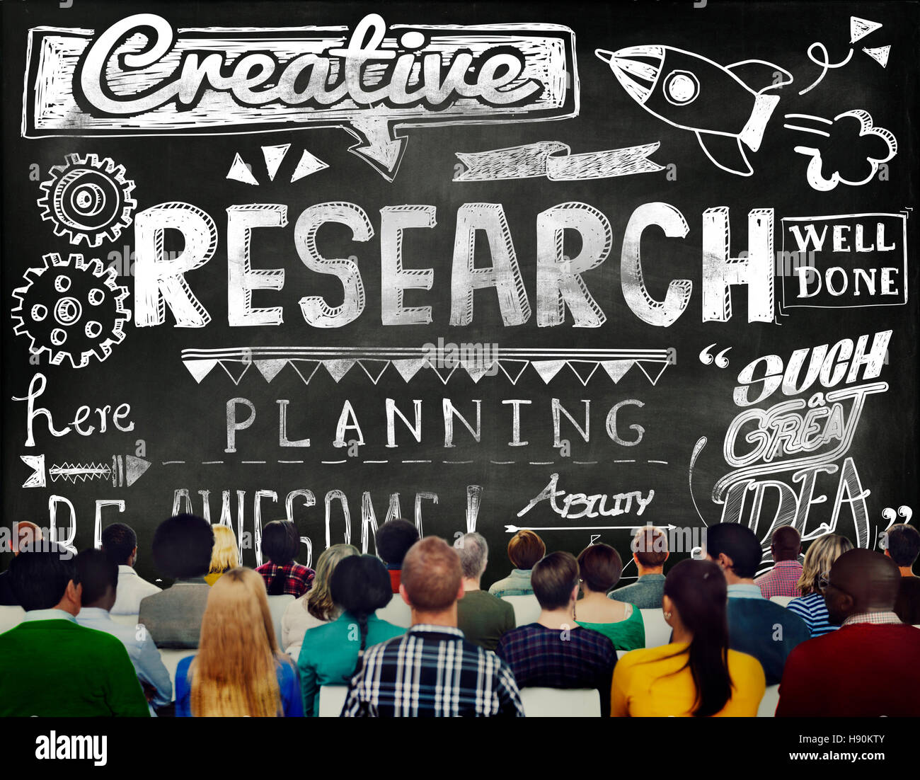 Research Report Facts Knowledge Information Concept Stock Photo - Alamy