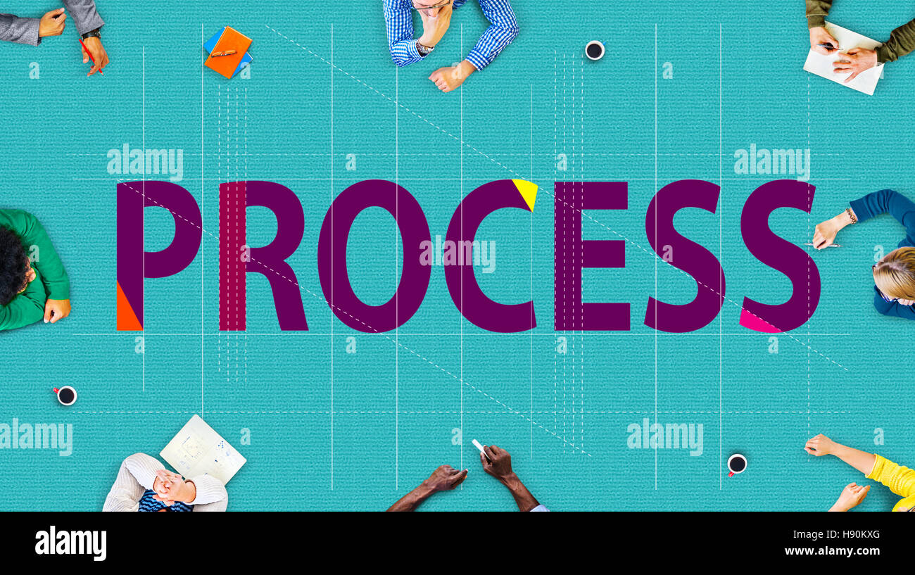 Process Method Strategy Operation Procedure Concept Stock Photo - Alamy