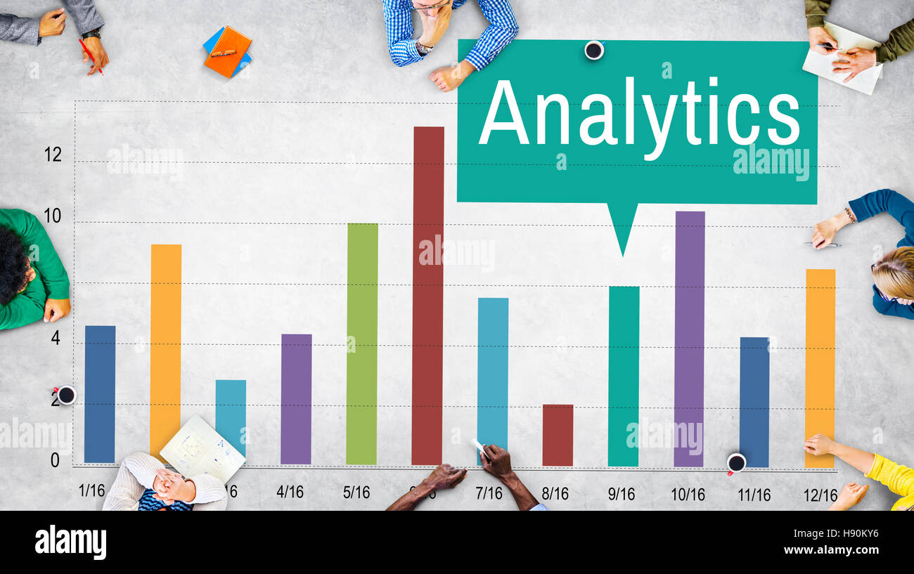 Analytics Analysis Insight Connect Data Concept Stock Photo - Alamy