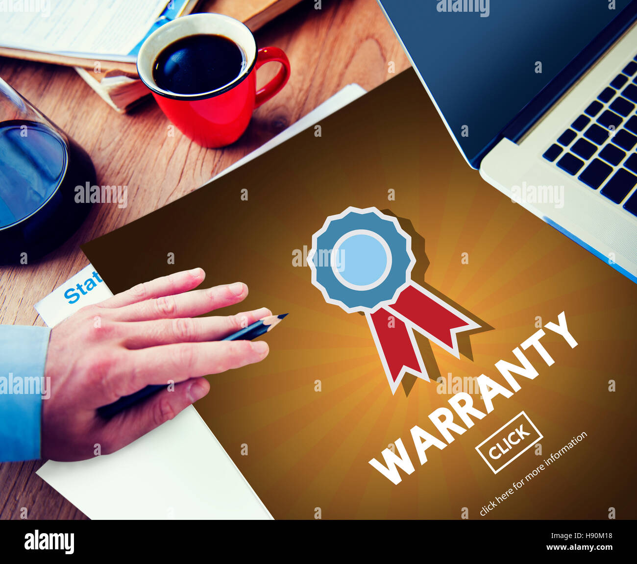 Warranty Quality Control Guarantee Satisfaction Concept Stock Photo - Alamy