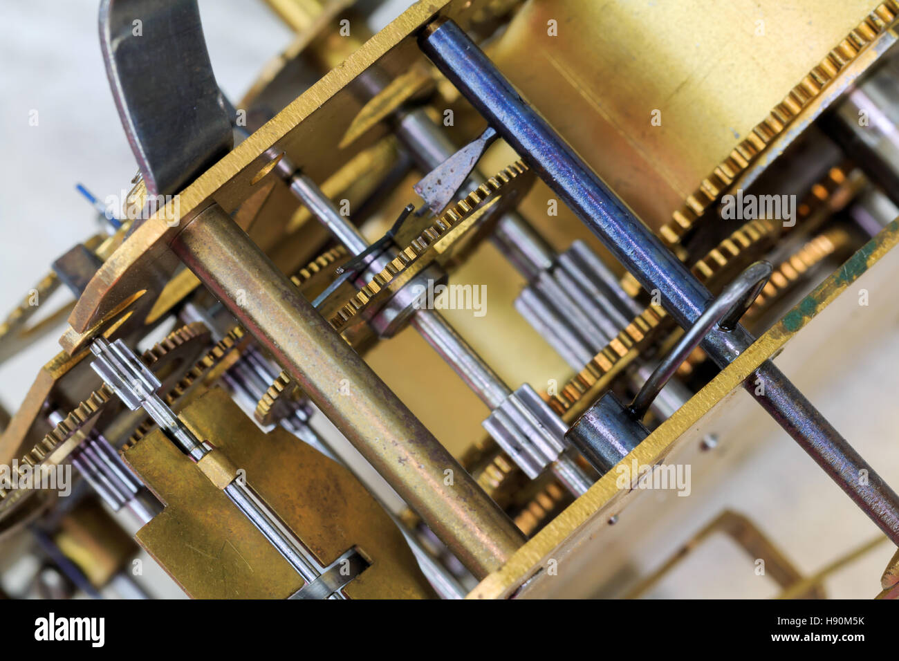 Clock mechanism hi-res stock photography and images - Alamy