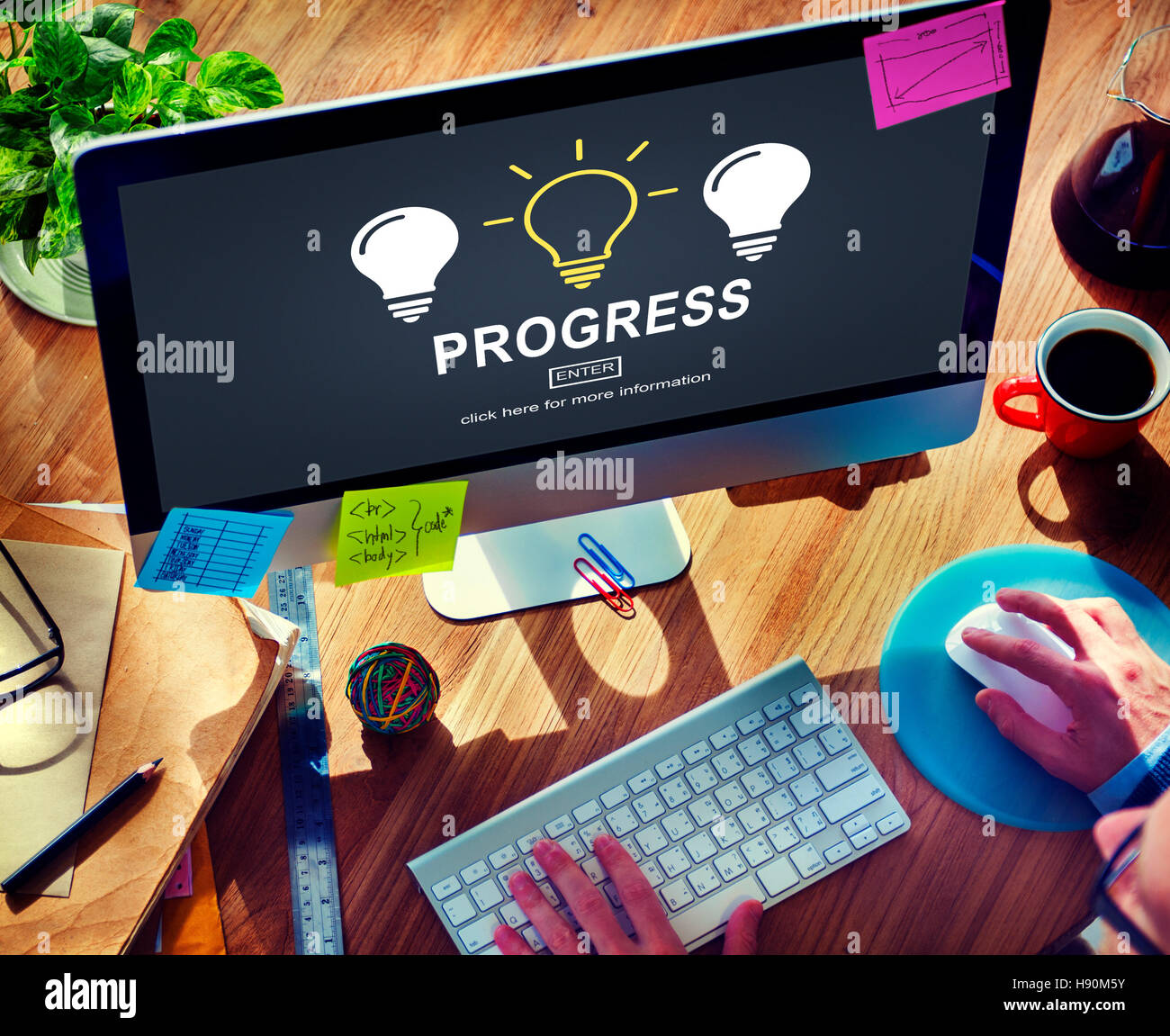 Ideas Creative Thinking Imagine Inspiration Concept Stock Photo - Alamy