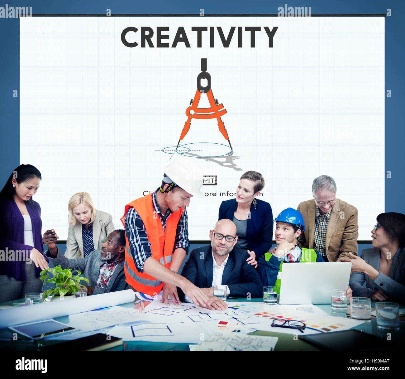 Creativity Aspiration Inspiration Inspire Skills Concept Stock Photo ...