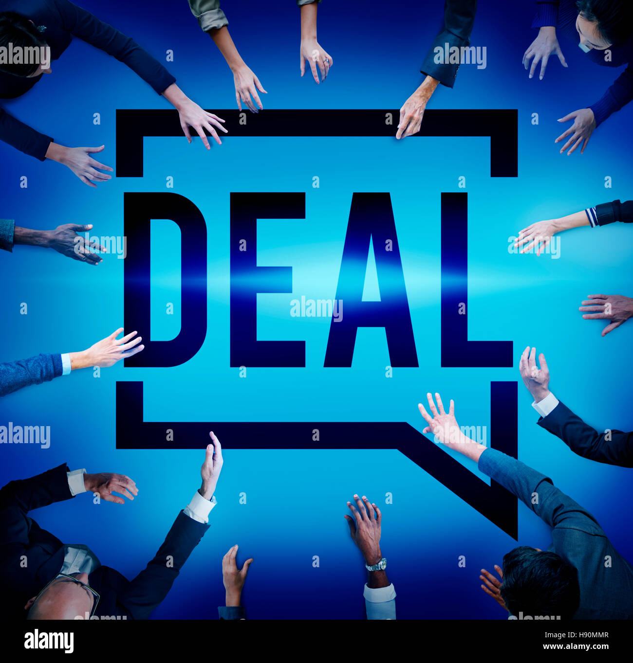 Deal Achievement Cooperation Solution Collaboration Concept Stock Photo ...
