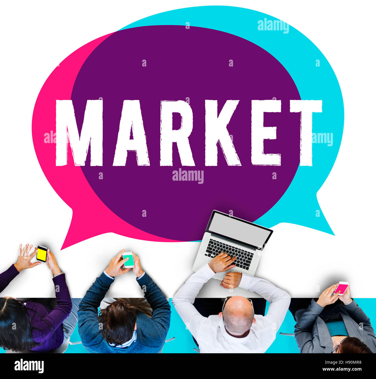 Market Strategy Plan Marketing Vision Concept Stock Photo - Alamy