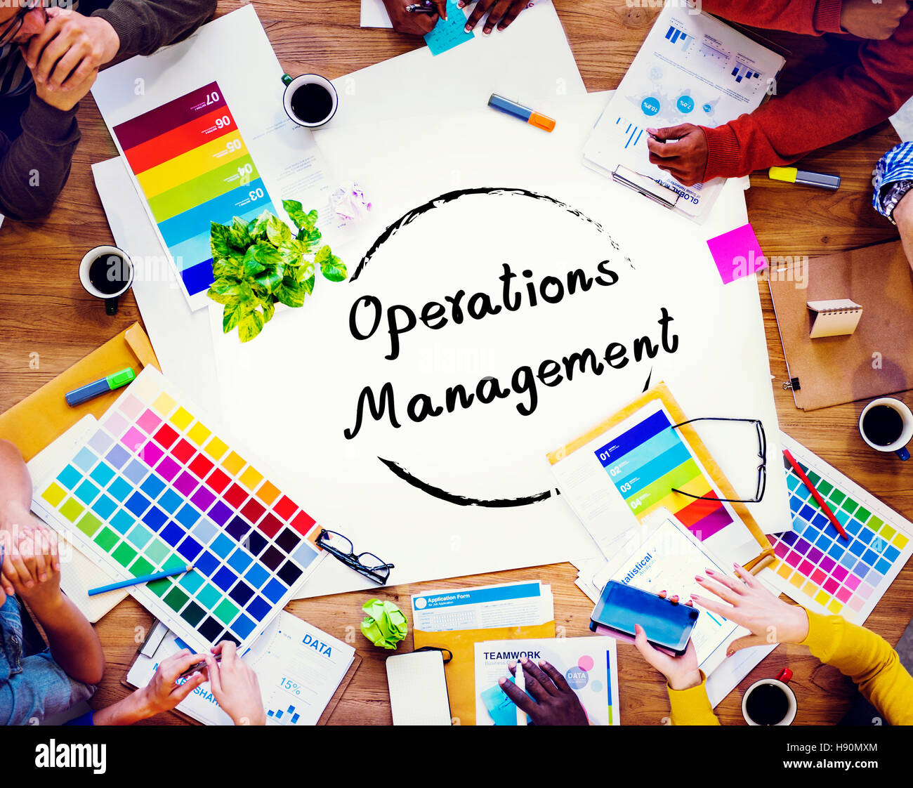 Operations Management Authority Director Leader Concept Stock Photo - Alamy
