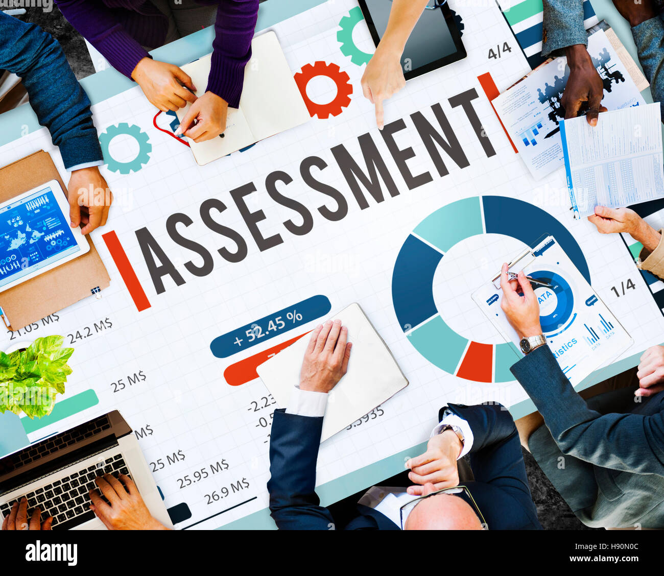 Assessment Evaluation Measure Validation Review Concept Stock Photo - Alamy