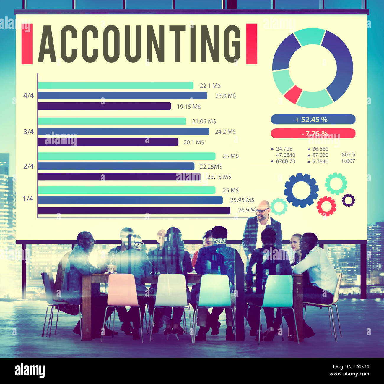 Accounting Finance Auditing Money Banking Concept Stock Photo - Alamy