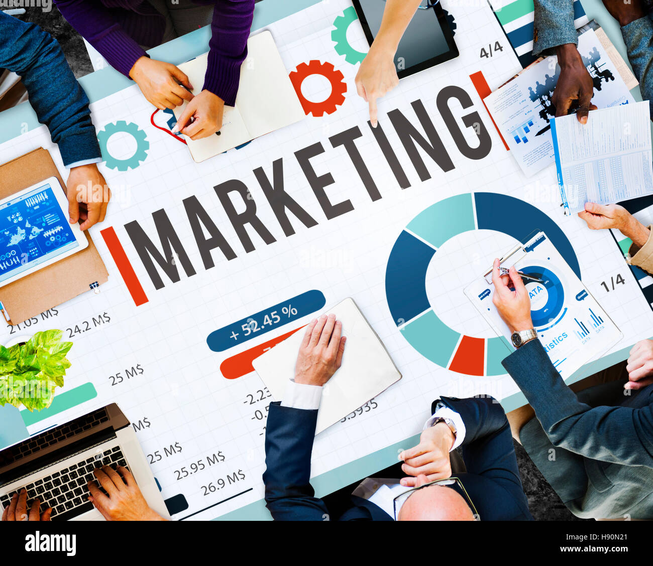 Aerial advertisement strategy hi-res stock photography and images - Alamy