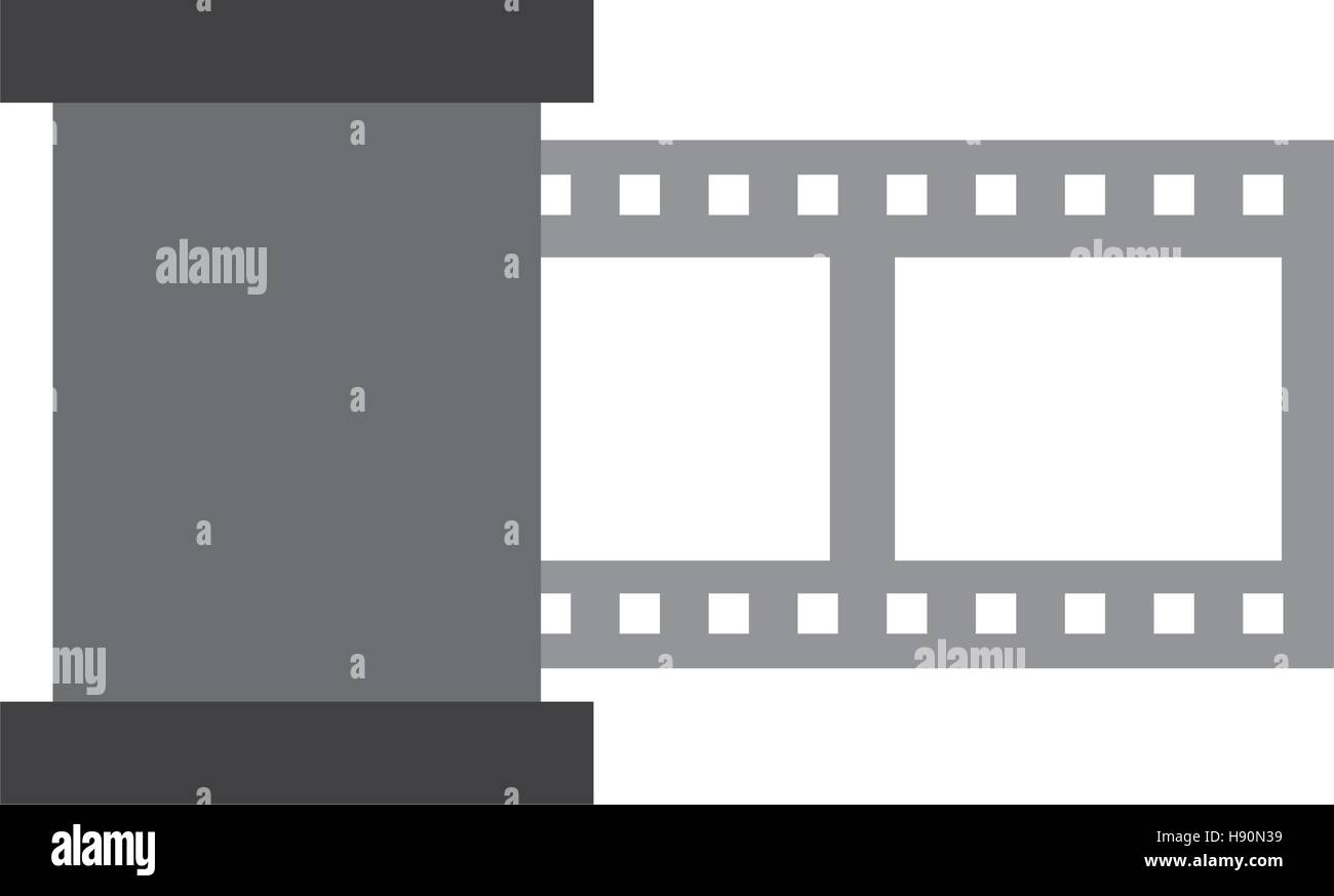tape video record flat icon vector illustration design Stock Vector ...