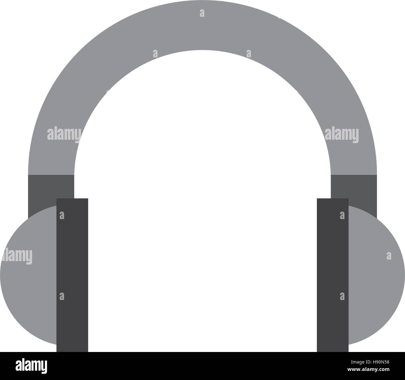 headset sound device isolated icon vector illustration design Stock ...