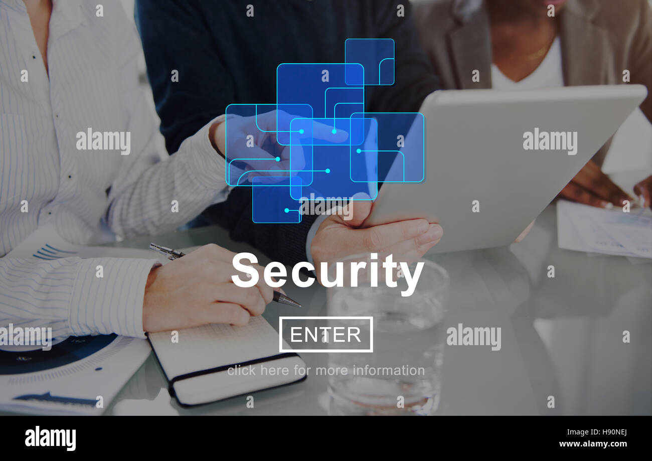 Security Privacy Safety Protection Secrecy Concept Stock Photo - Alamy