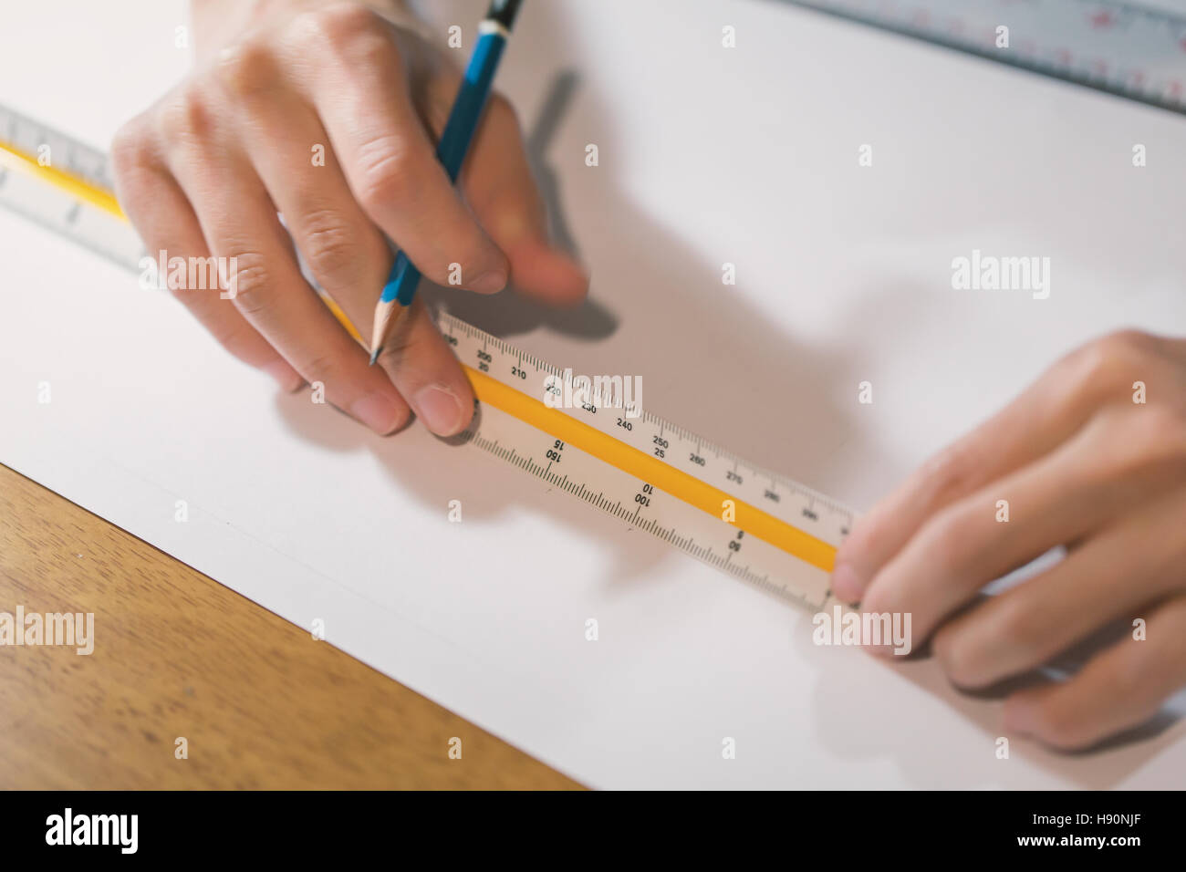 Ruler measure hi-res stock photography and images - Alamy