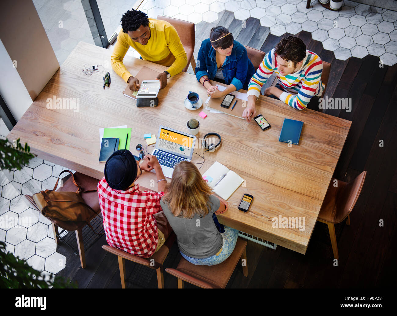 Meeting Discussion Ideas Communication Corporate Concept Stock Photo ...