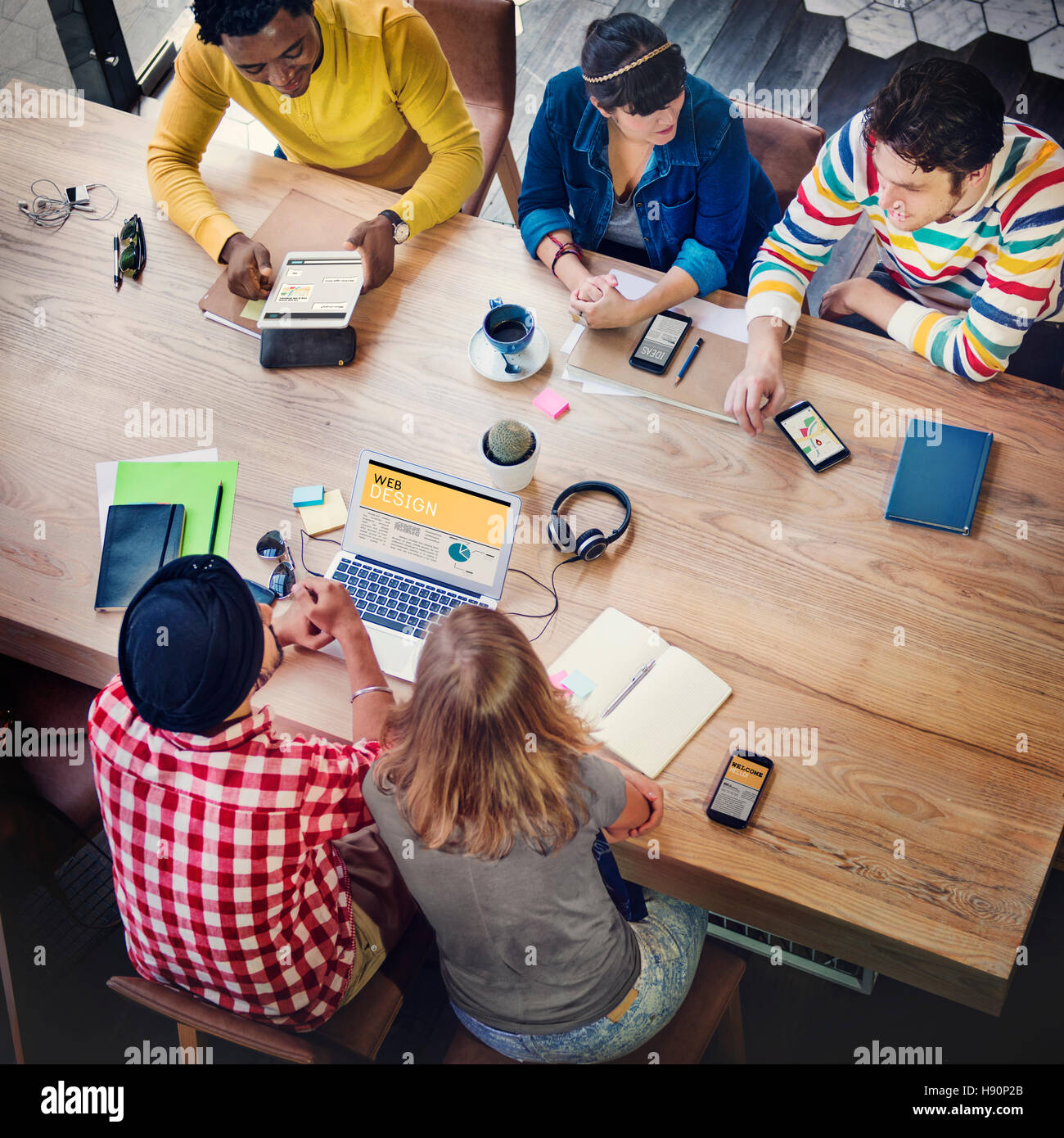 Meeting Discussion Ideas Communication Corporate Concept Stock Photo ...