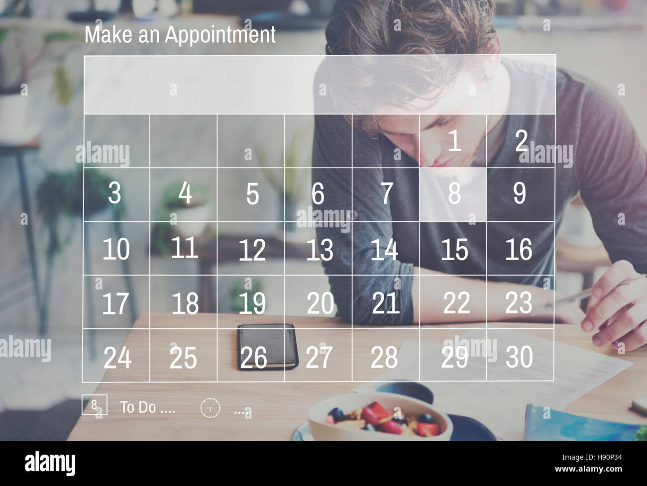 Calendar Date Day Diary Event Month Reminder Concept Stock Photo - Alamy