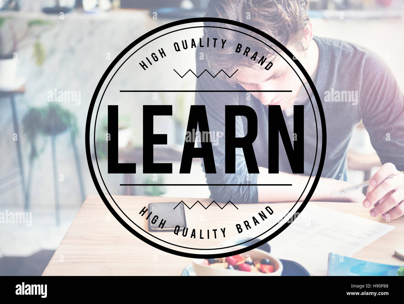 Learn Study School Student Lesson Concept Stock Photo - Alamy