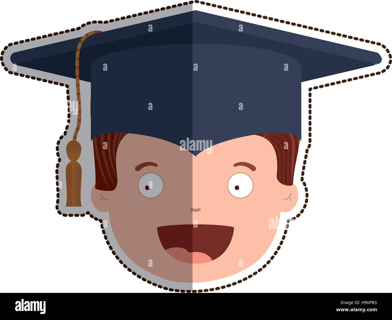 Student cartoon icon. School education learning and knowledge theme ...