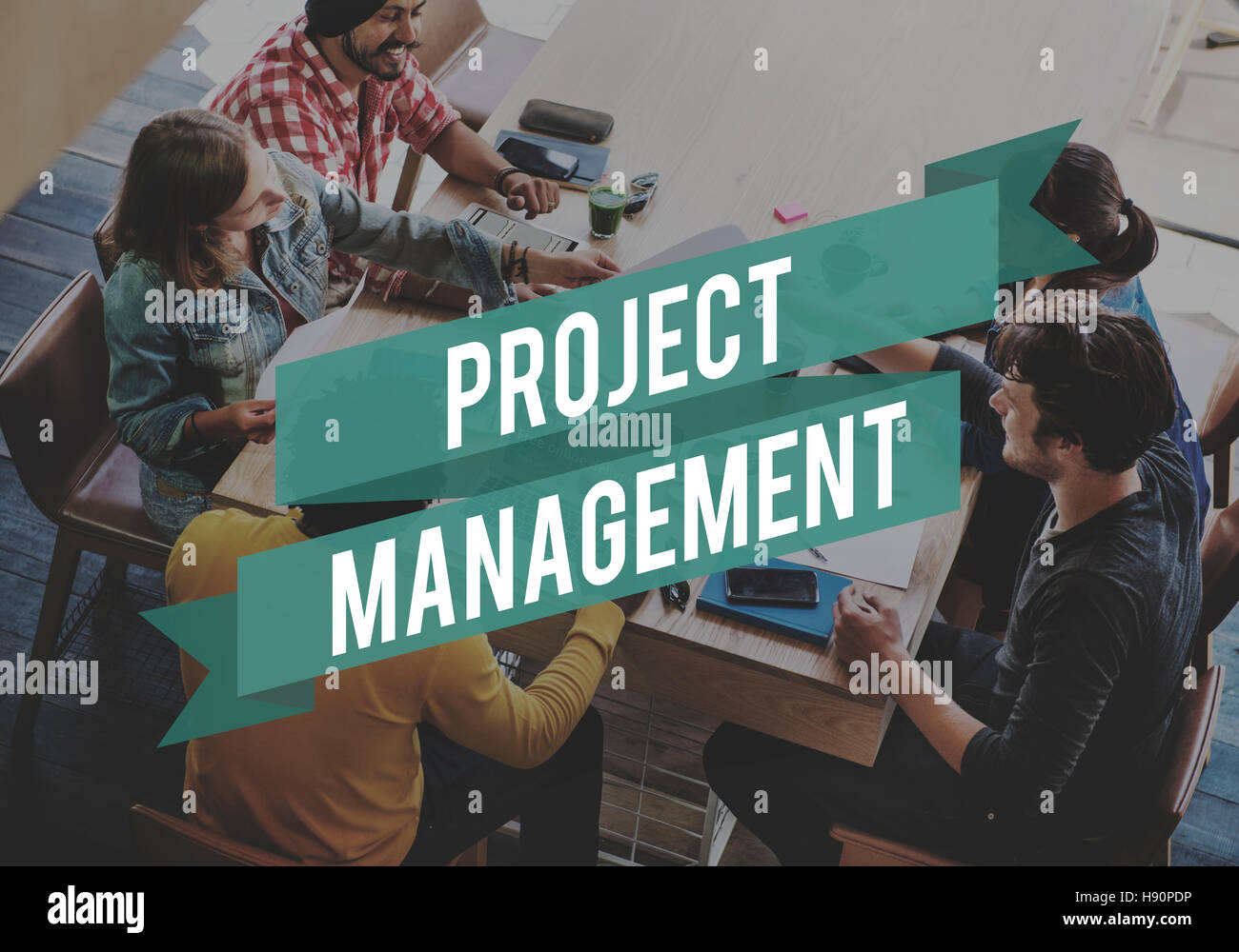 Project Management Forecast Operation Predict Concept Stock Photo - Alamy