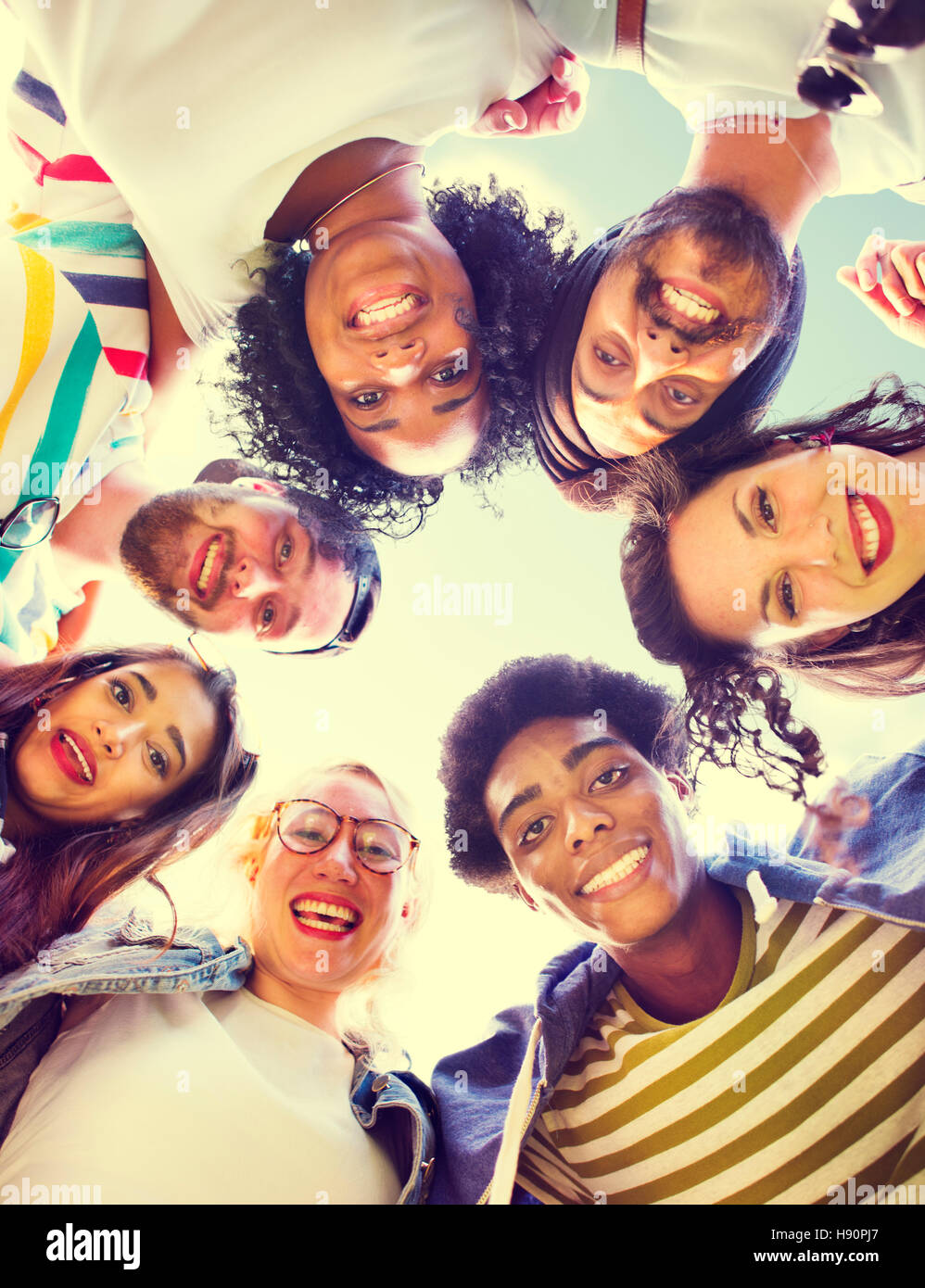 Colleagues Connection Student Relationship Team Concept Stock Photo - Alamy