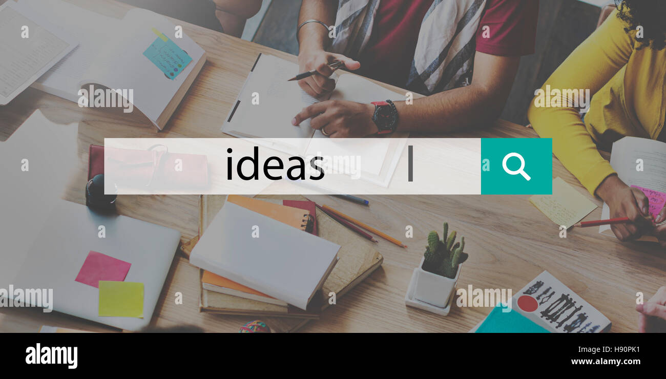 Ideas Proposition Strategy Suggestion Vision Concept Stock Photo - Alamy