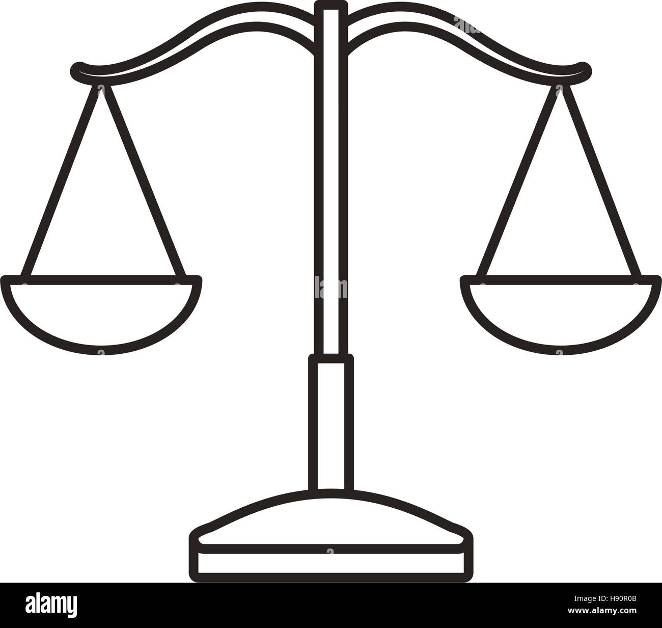 balance scale isolated icon vector illustration design Stock Vector ... balance scale isolated icon vector illustration design Stock Vector ...
