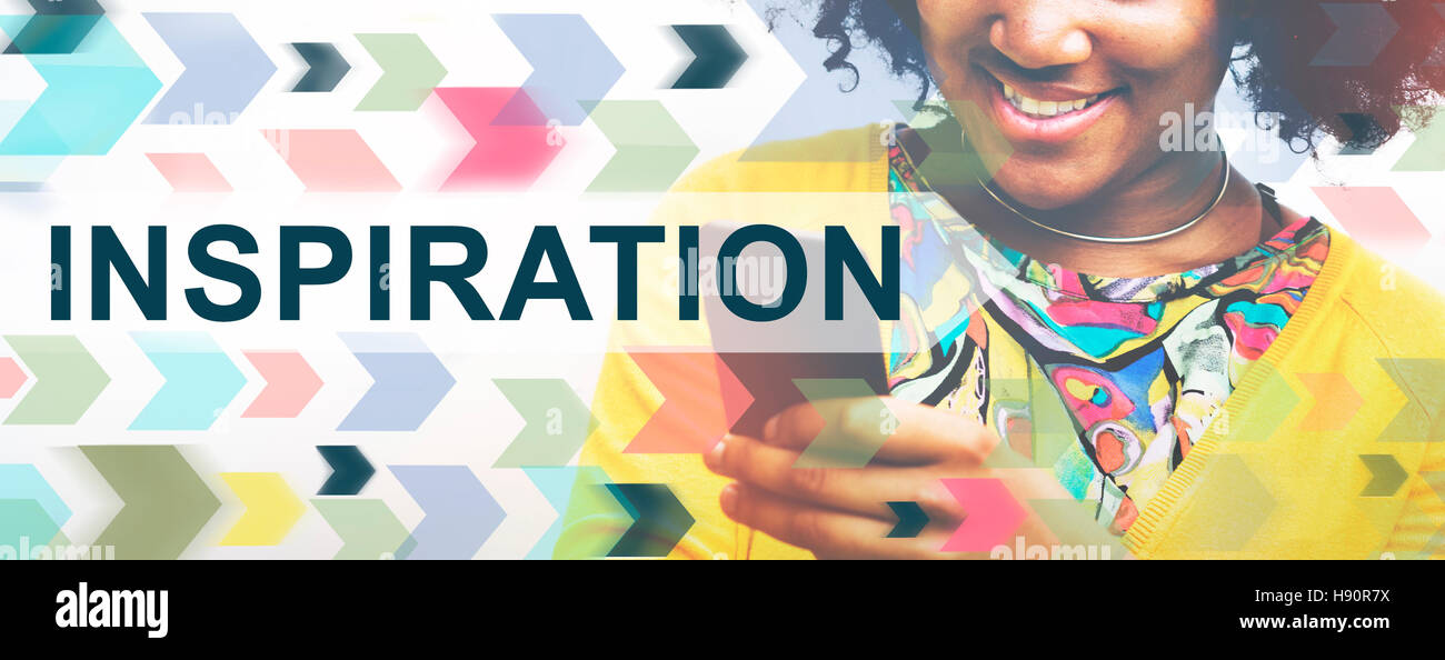 Inspiration Aspiration Imagination Inspire Dream Concept Stock Photo ...