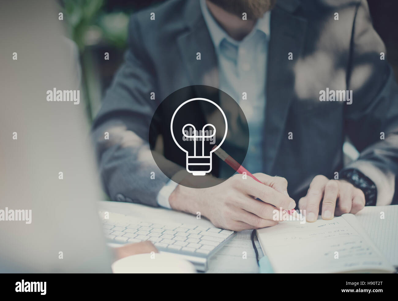 Ideas Thinking Strategy Creativity Planning Inspiration Concept Stock ...