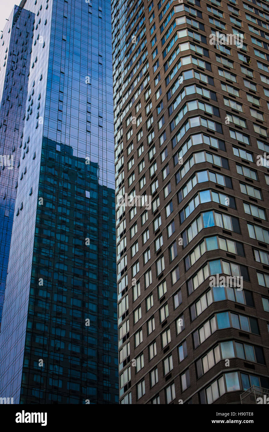 Manhattan office buildings Stock Photo - Alamy