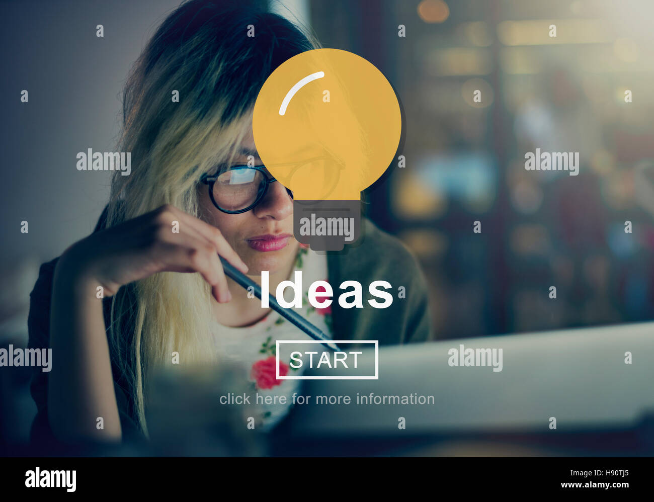 Ideas Innovation Creativity Thoughts Concept Stock Photo - Alamy