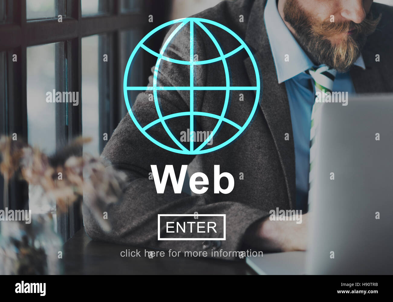 Web Hosting Development Connection Networking Concept Stock Photo - Alamy