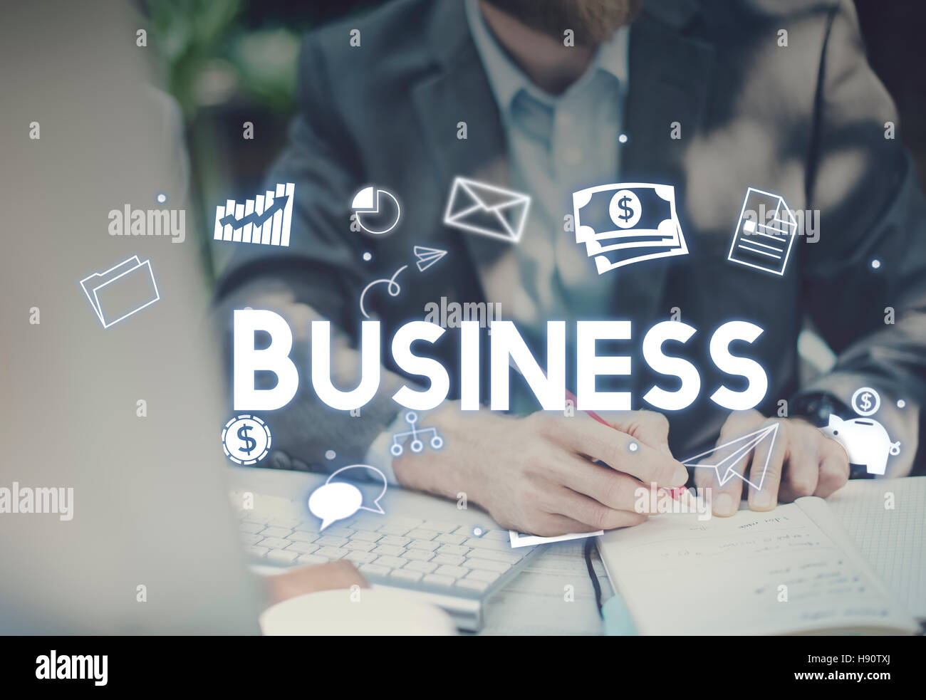 Business Company Strategy Vision Organization Concept Stock Photo - Alamy
