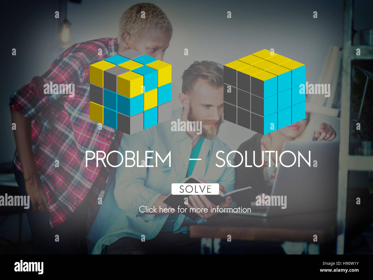 Problem Solution Strategy Trouble Difficulty Ideas Concept Stock Photo ...