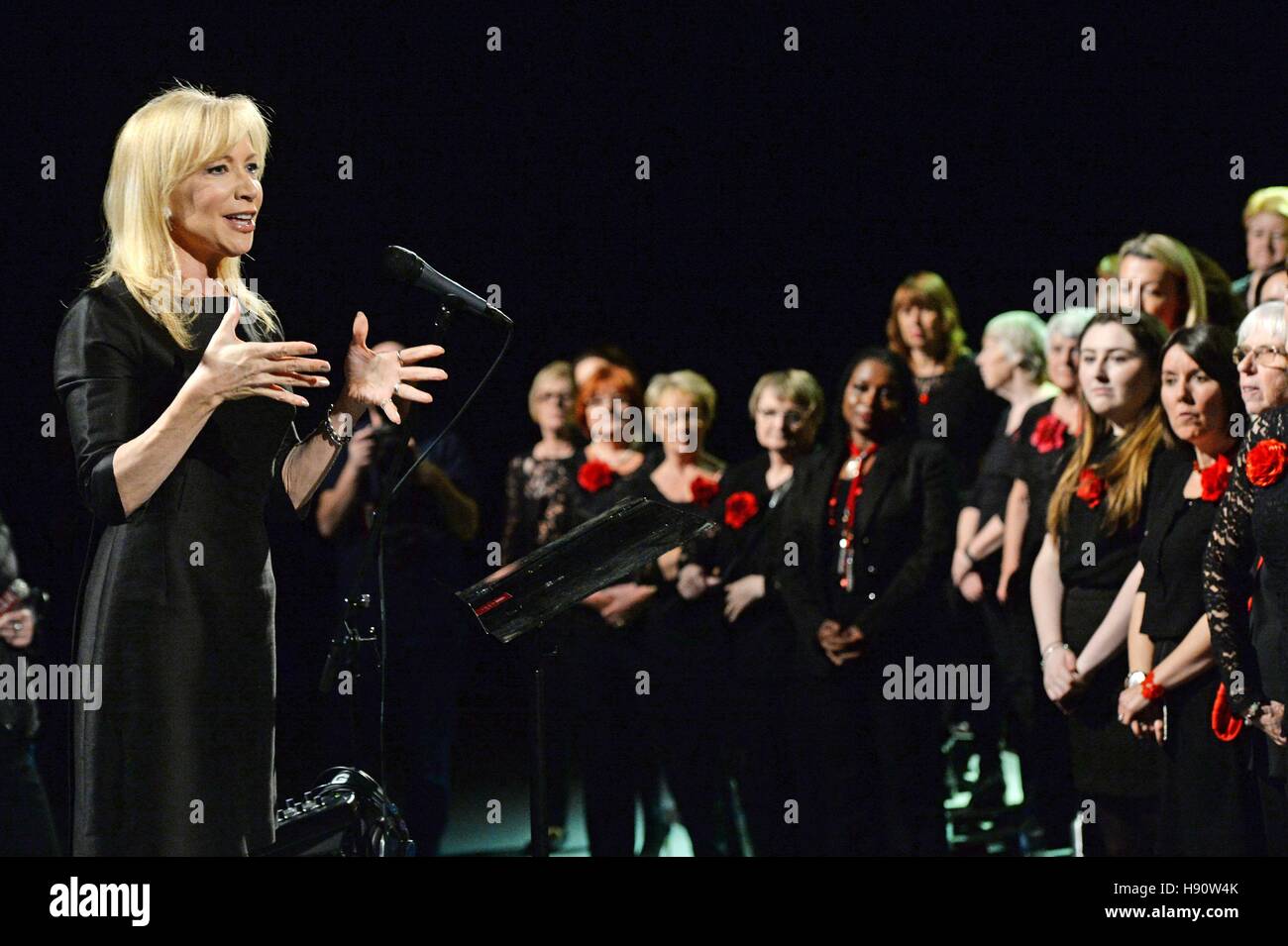 The Rolling Stones' conductor and music director Suzi Digby leads a ...