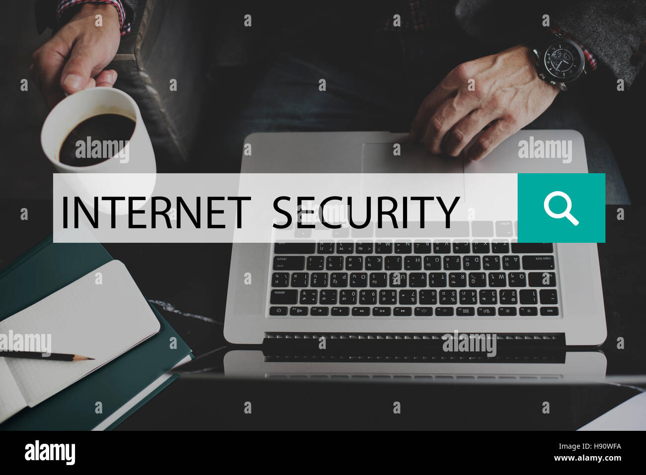 Internet Security Web Protection Concept Stock Photo - Alamy