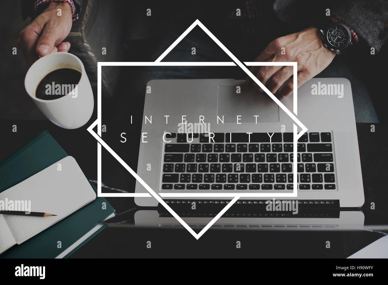 Internet Security Web Protection Concept Stock Photo - Alamy