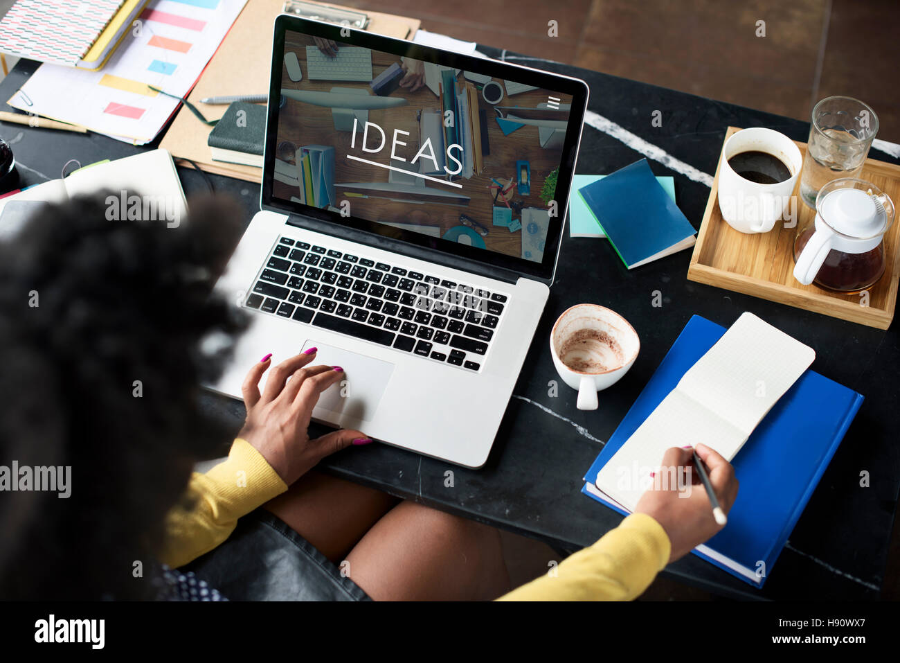 Architect Design Project Meeting Discussion Concept Stock Photo - Alamy
