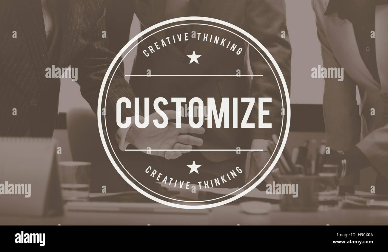 Customize Modify Create Adjust Concept Stock Photo - Alamy Customize Modify Create Adjust Concept Stock Photo - Alamy