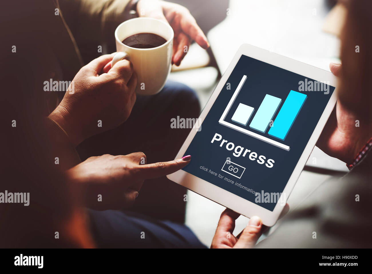 Progress Development Imrpovement Advancement Concept Stock Photo - Alamy
