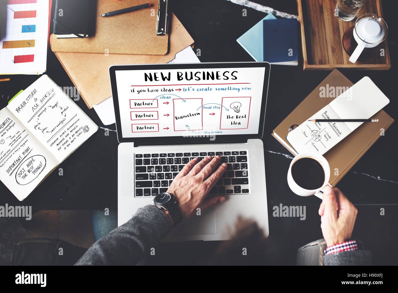 Entrepreneurship business plan strategy diagram hi-res stock ...