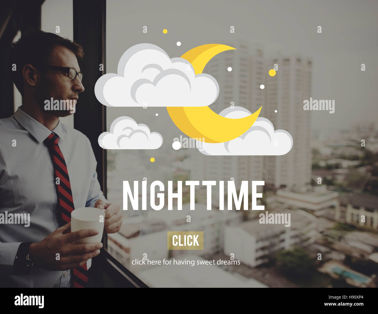 Nighttime Bright Moon Moonlight Tranquil Concept Stock Photo - Alamy