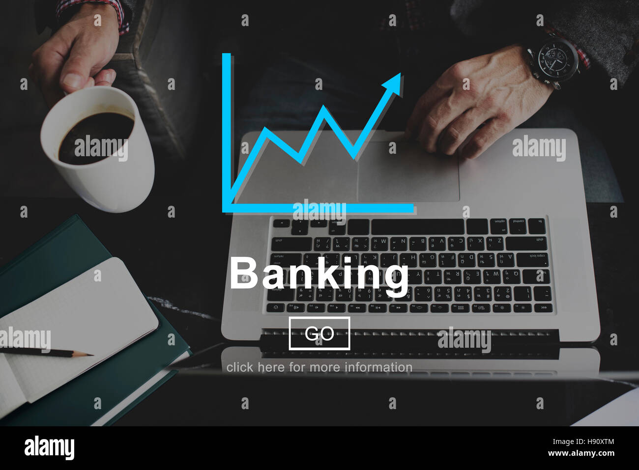 Banking Financial Savings Progress Chart Concept Stock Photo - Alamy