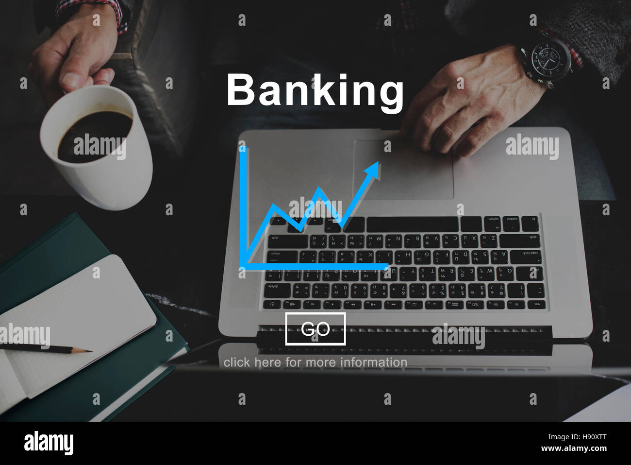 Banking Financial Savings Progress Chart Concept Stock Photo - Alamy