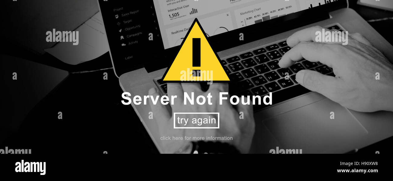 System crash warning error alert hi-res stock photography and images ...