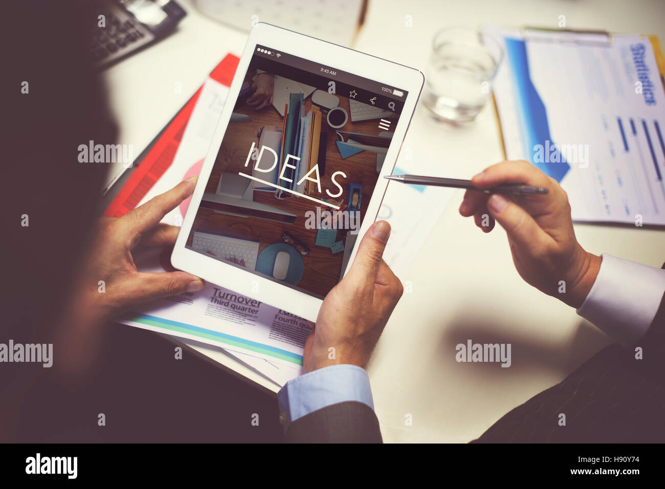 Ideas Thinking Creative Mission Thoughts Concept Stock Photo - Alamy