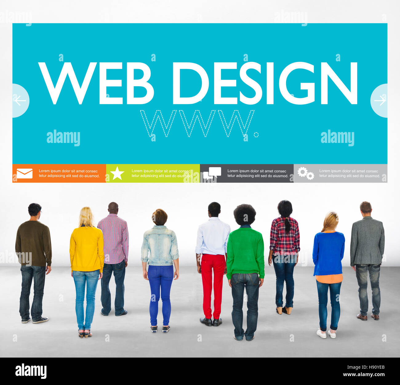 Www Web Design Web Page Website Concept Stock Photo - Alamy