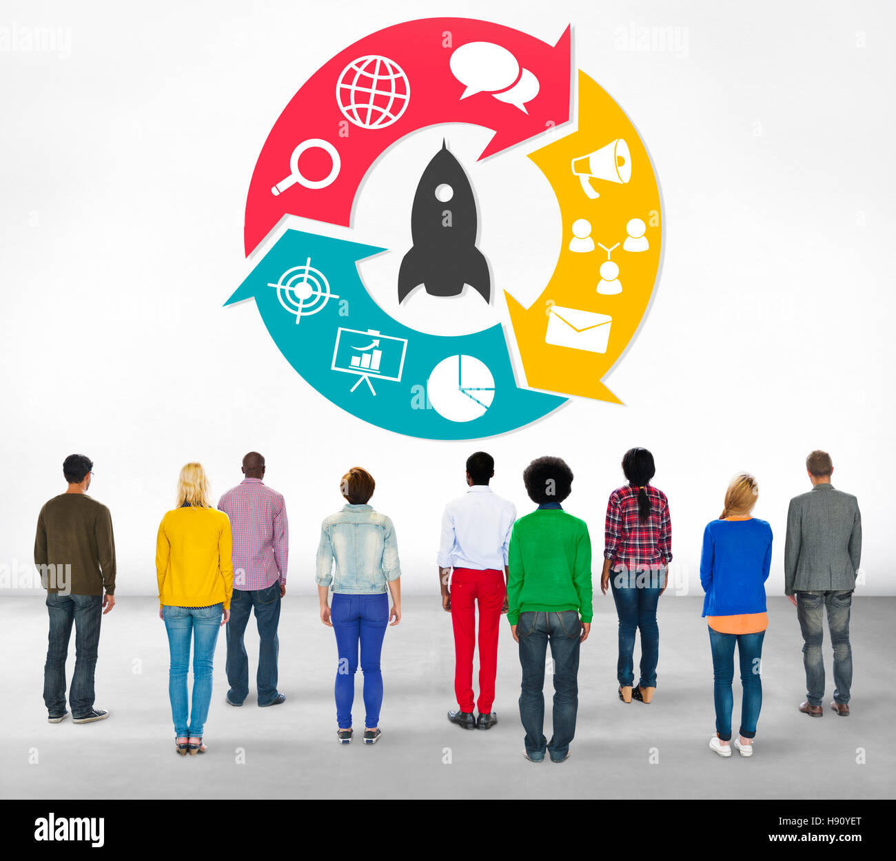 Innovation Start Up Success Growth Concept Stock Photo - Alamy