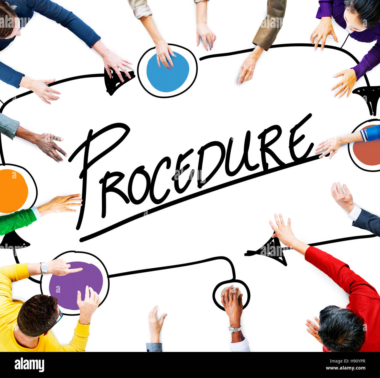 Procedure Method Strategy Process Step Concept Stock Photo - Alamy